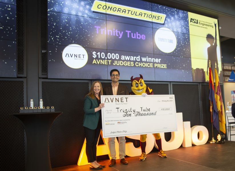 Avnet Awards $10,000 ASUio Judge’s Award to Trinity Tube Team from the ...