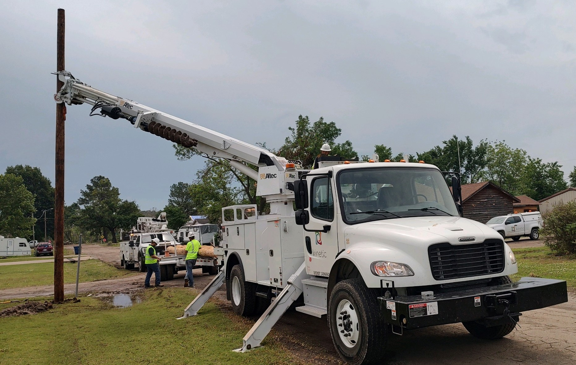 Windstream Newsroom - Barnsdall, Progress One Pole at a Time